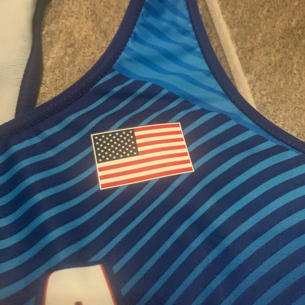 Nike Pro Elite Team Usa Track & Field Pro Issued Sing… - Gem